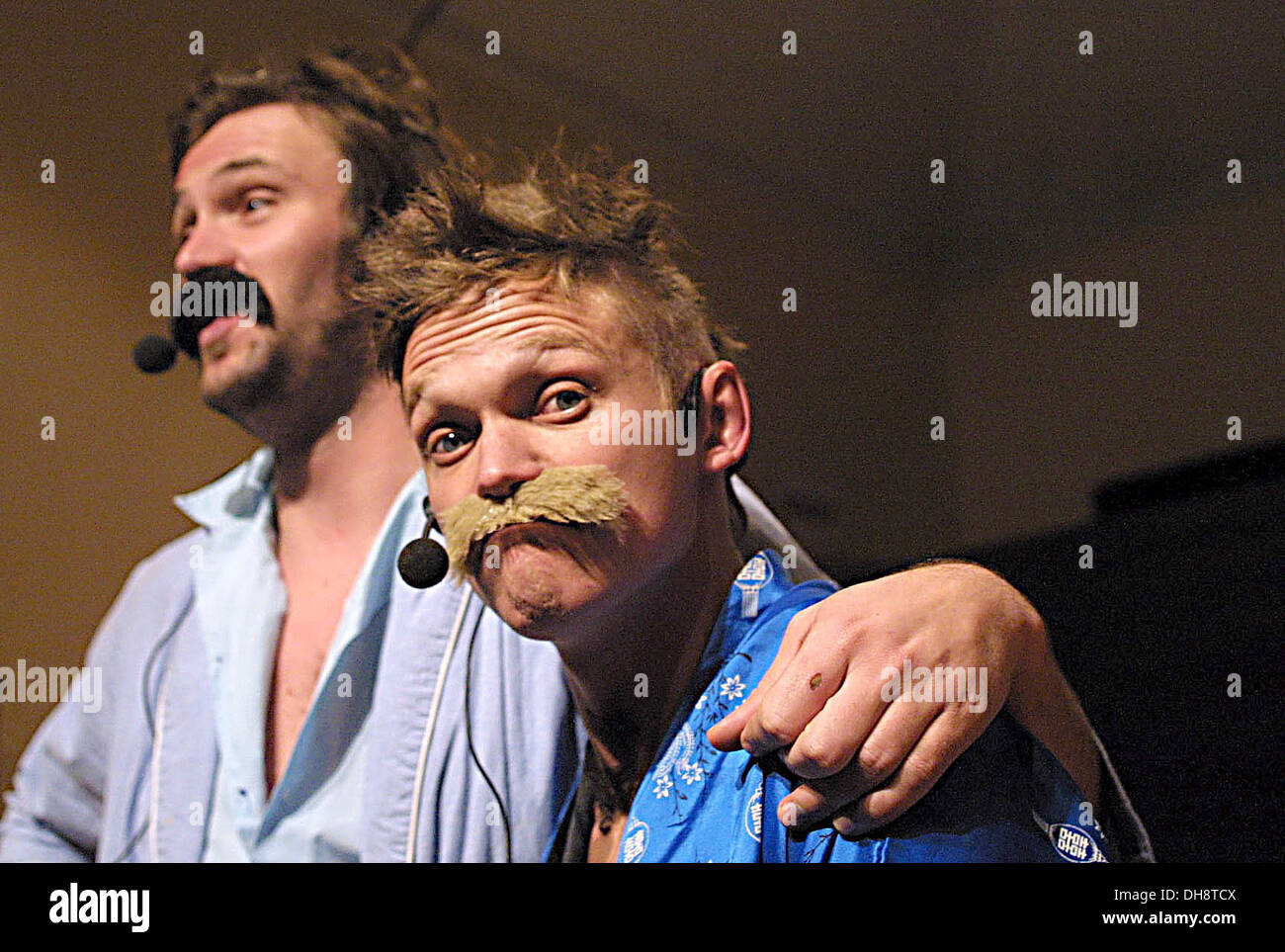 01/07/2003. National Arts Festival, Grahamstown.'Breakfast bonanza ...