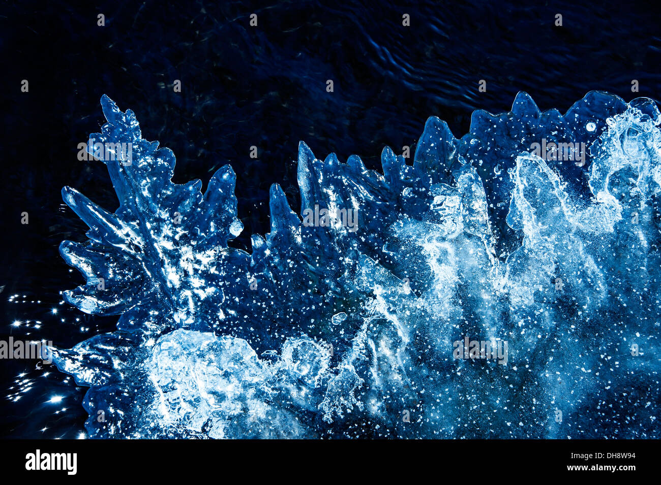 Beautiful winter background ice river hi-res stock photography and ...
