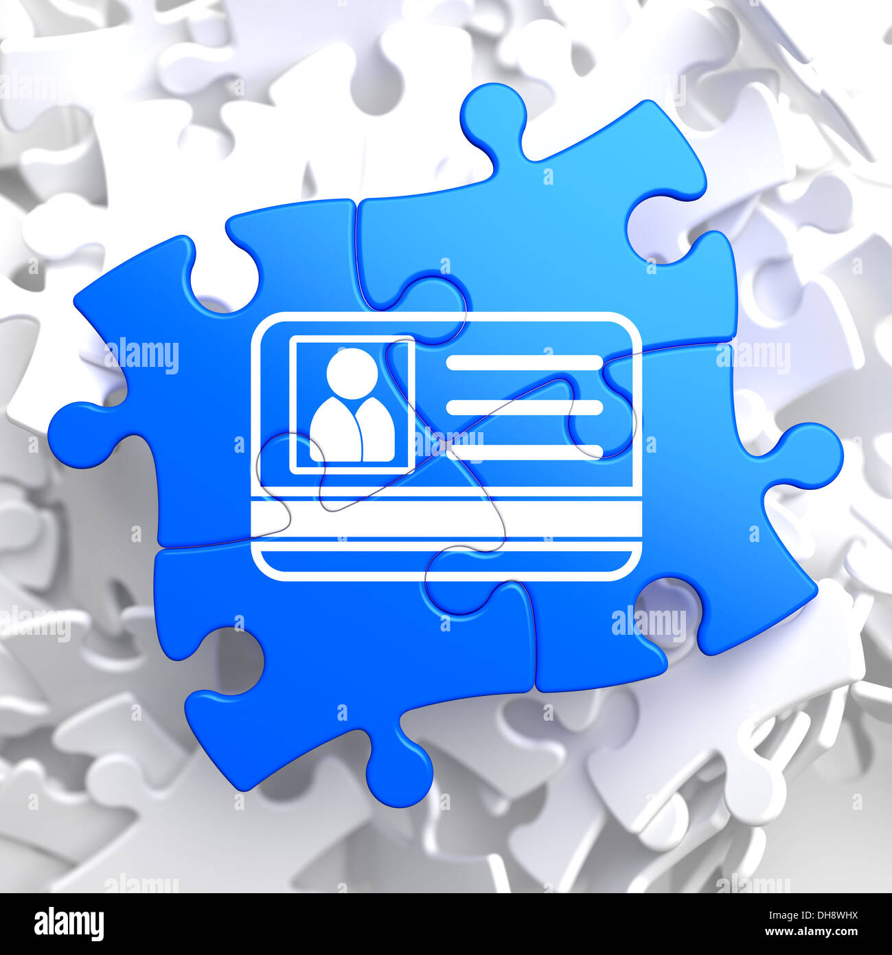 Id card icon hi-res stock photography and images - Alamy