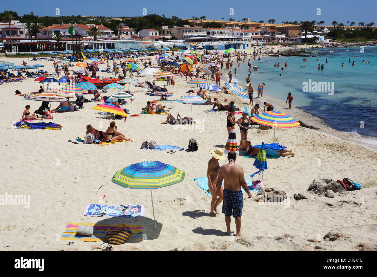 punta prima, sant lluis, menorca, spanien Stock Photo - Alamy
