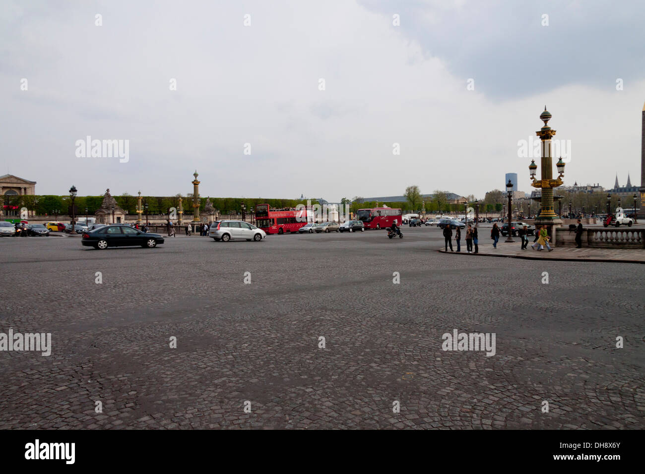 View over the Place de la Concorde in Paris, France Stock Photo - Alamy