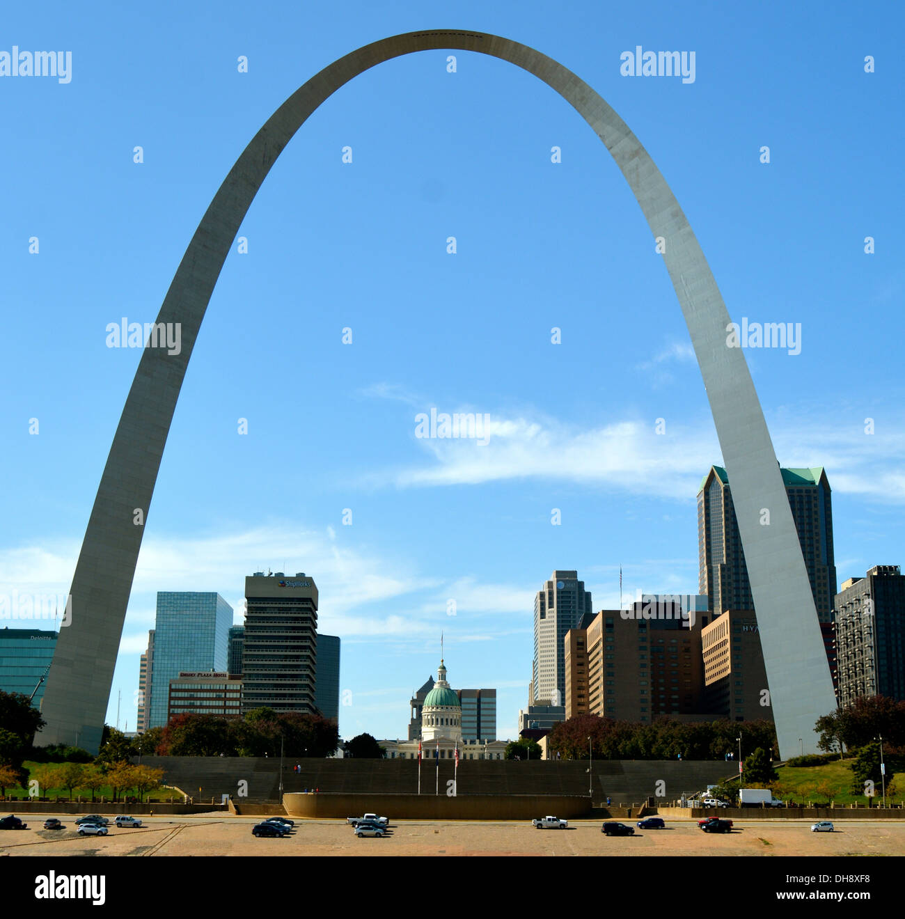 St. Louis Arch - National Landmark - Missouri, USA Stock Photo - Alamy