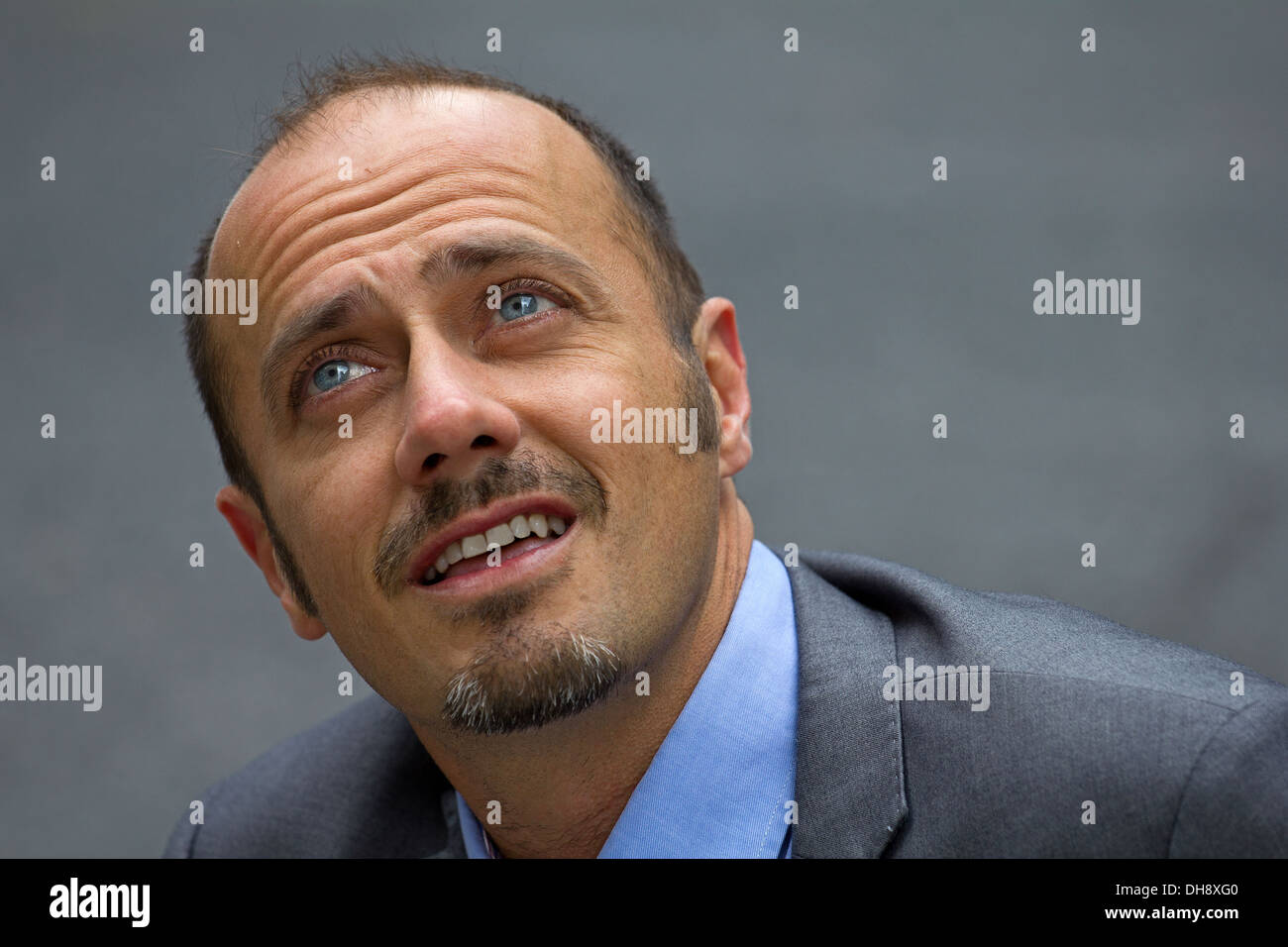 Confident successful businessman grey hi-res stock photography and ...