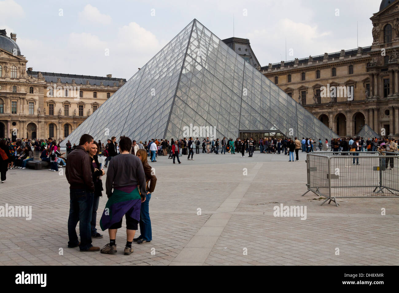 The Glass Pyramid of the Louvre Museum in Paris, France Stock Photo - Alamy