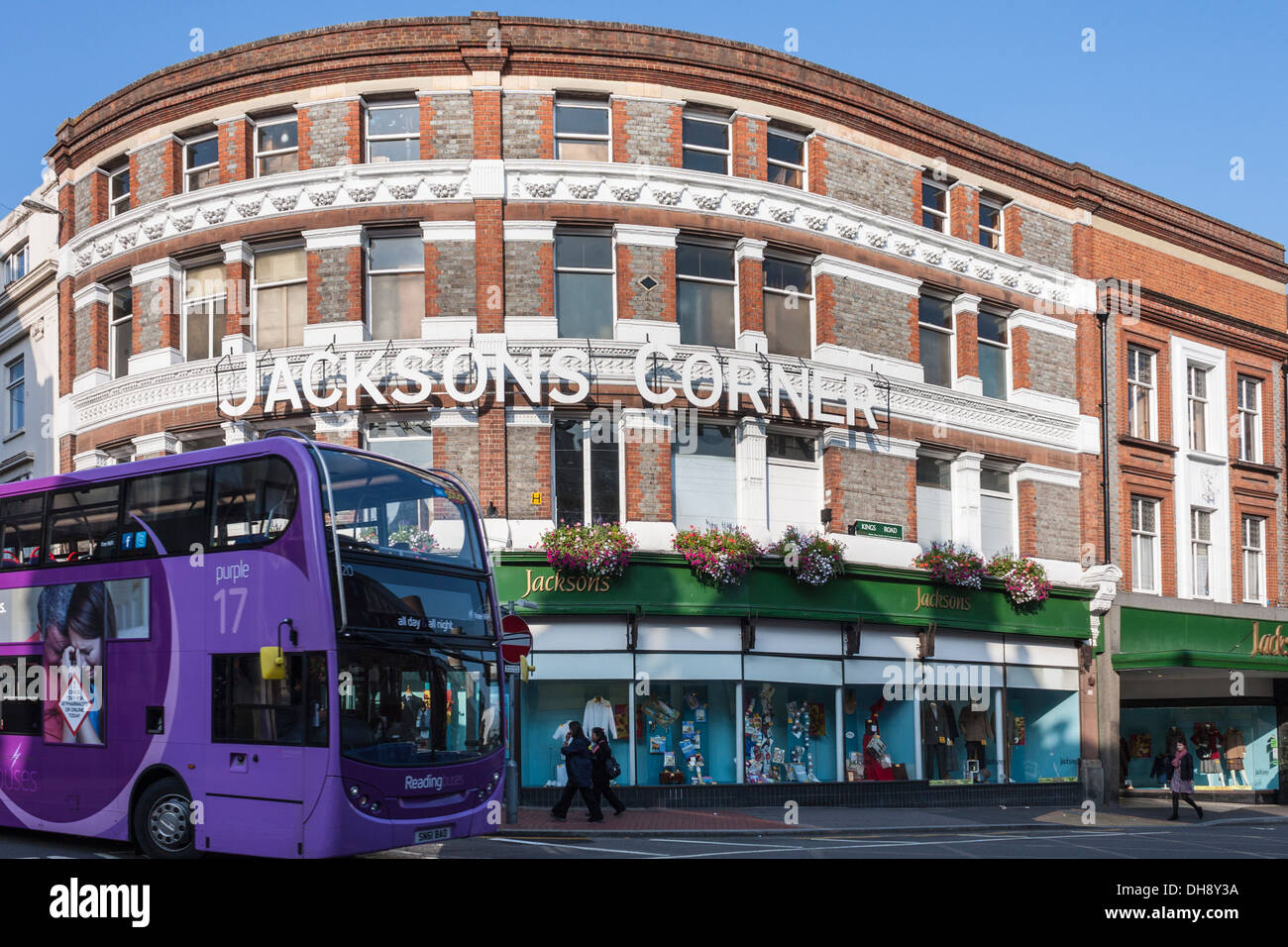 Jacksons corner reading hi-res stock photography and images - Alamy