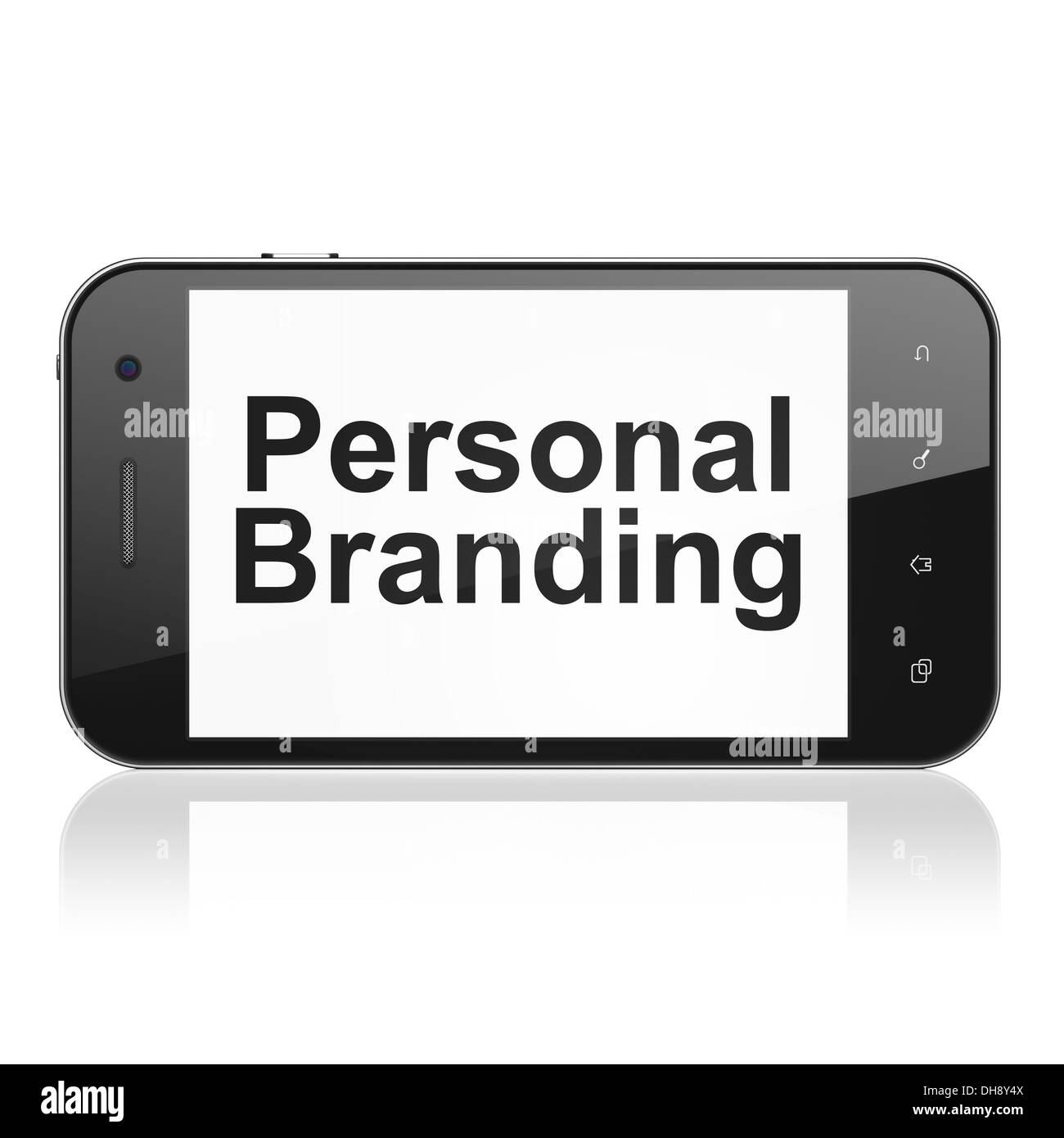 Mobile phone advert Black and White Stock Photos & Images - Alamy