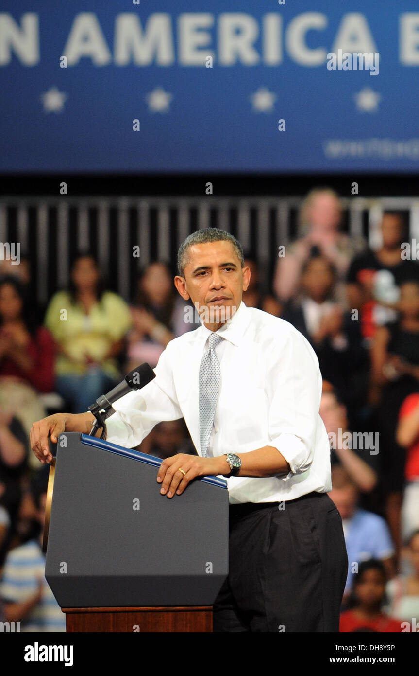 President Barack Obama at Florida Atlantic University to speak about ...