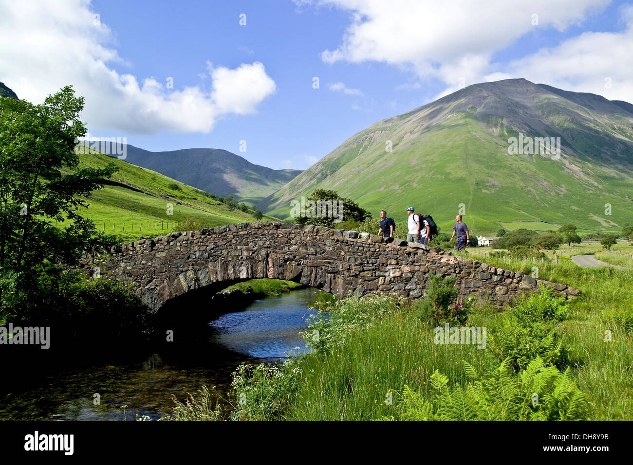 Mosedale beck walkers hi-res stock photography and images - Alamy