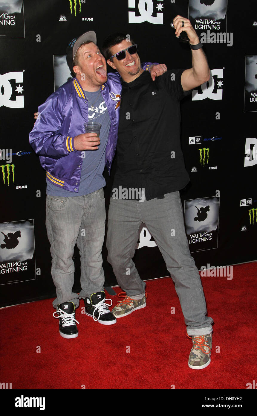 Nick Swardson and Ken Block Screening of 'Waiting For Lightning' held ...