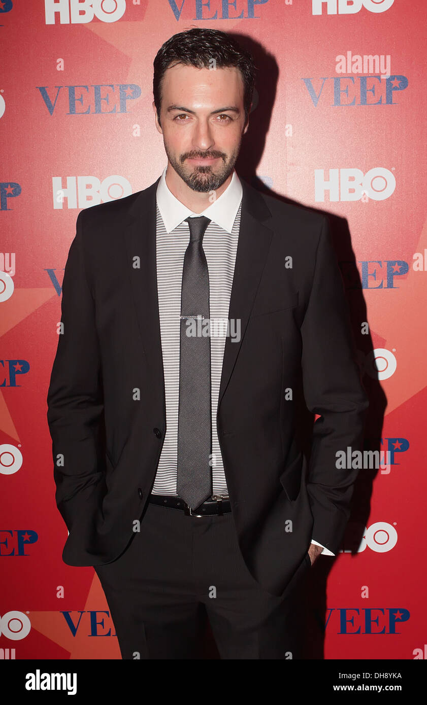 Reid Scott attending a screening of New HBO series 'Veep' at Time ...