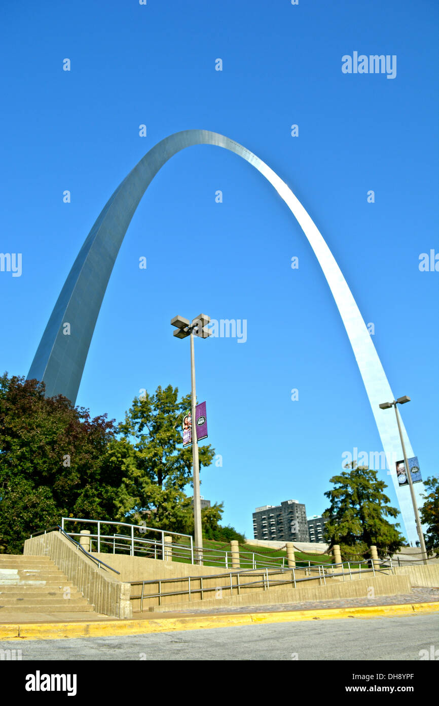 St. Louis Arch - National Landmark - Missouri, USA Stock Photo - Alamy