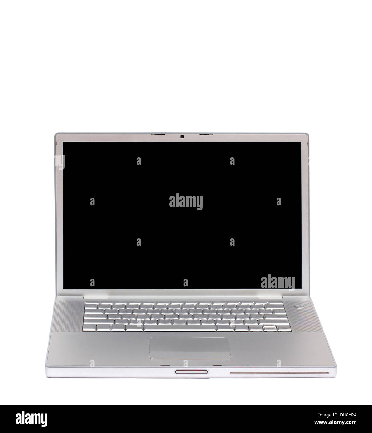 Laptop computer blank black Cut Out Stock Images & Pictures - Alamy