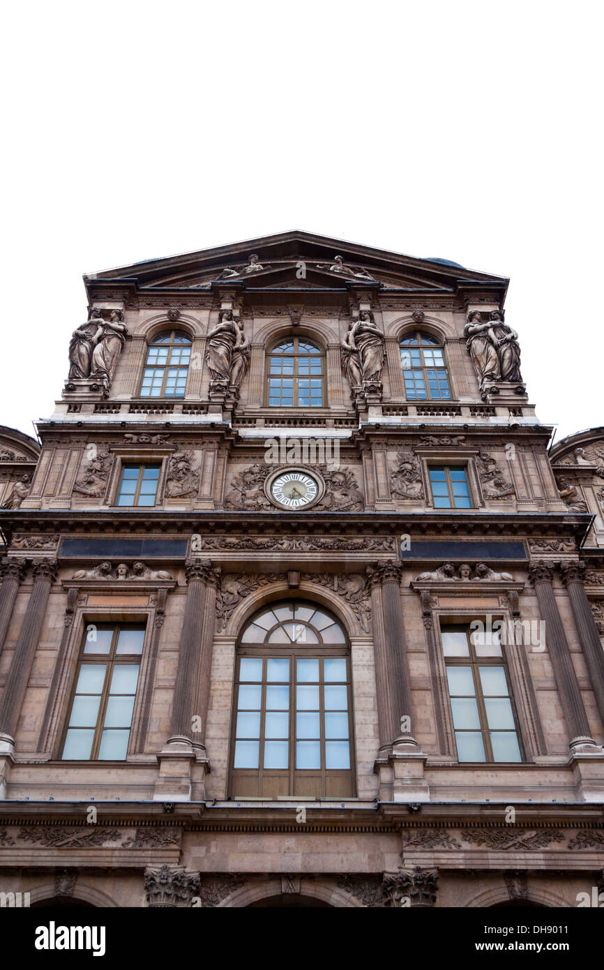 Exterior Facade of the Louvre Museum in Paris, France Stock Photo - Alamy