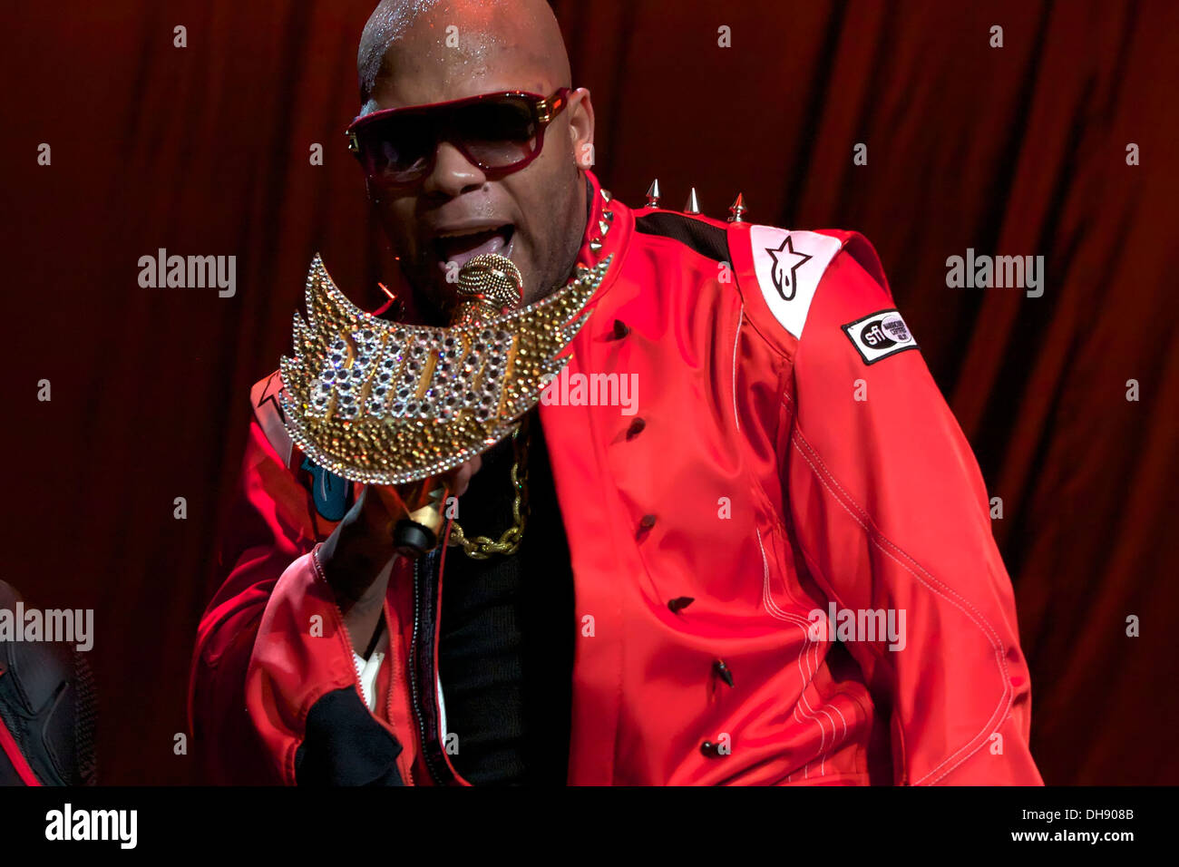 Flo Rida performing on stage at the Ricoh Coliseum Toronto, Canada - 28 ...