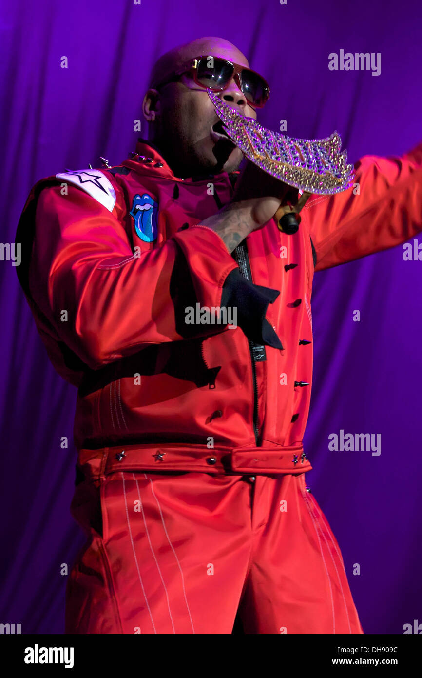 Flo Rida performing on stage at the Ricoh Coliseum Toronto, Canada - 28 ...