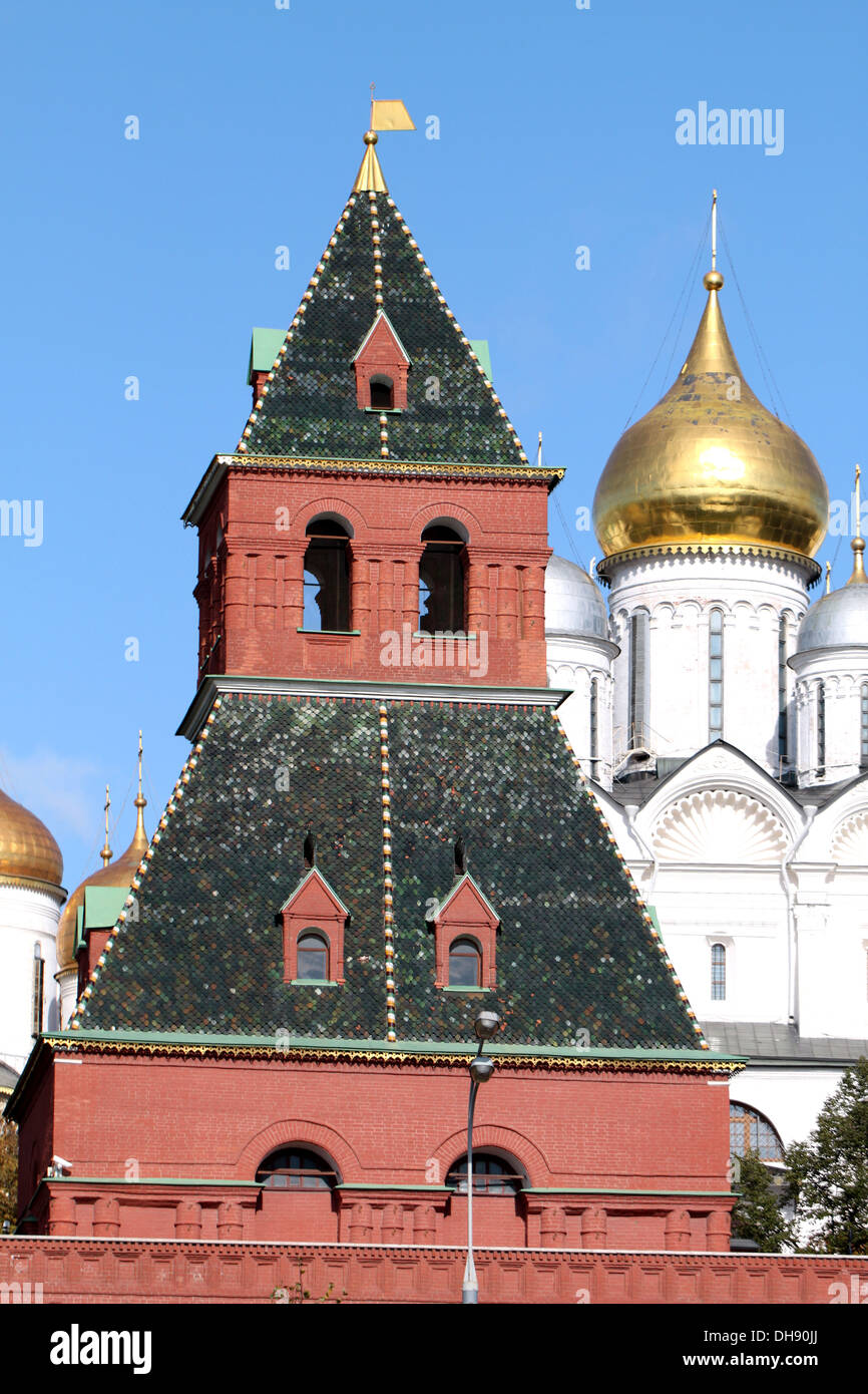 Moscow Kremlin tower Stock Photo - Alamy