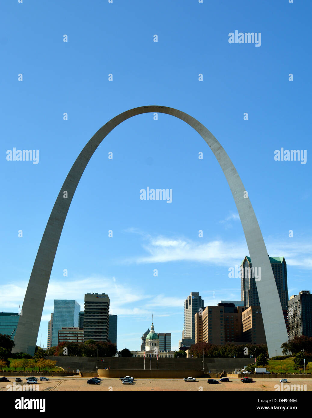 St. Louis Arch - National Landmark - Missouri, USA Stock Photo - Alamy