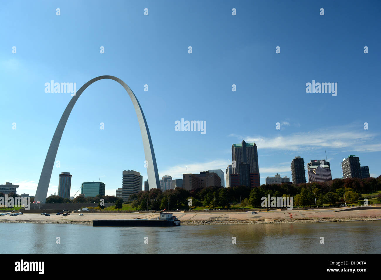 St. Louis Arch - National Landmark - Missouri, USA Stock Photo - Alamy