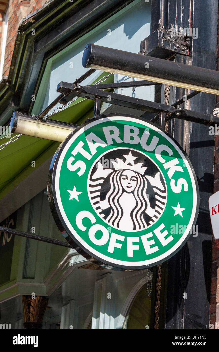 Starbucks Coffee Shop Sign High Resolution Stock Photography and Images ...