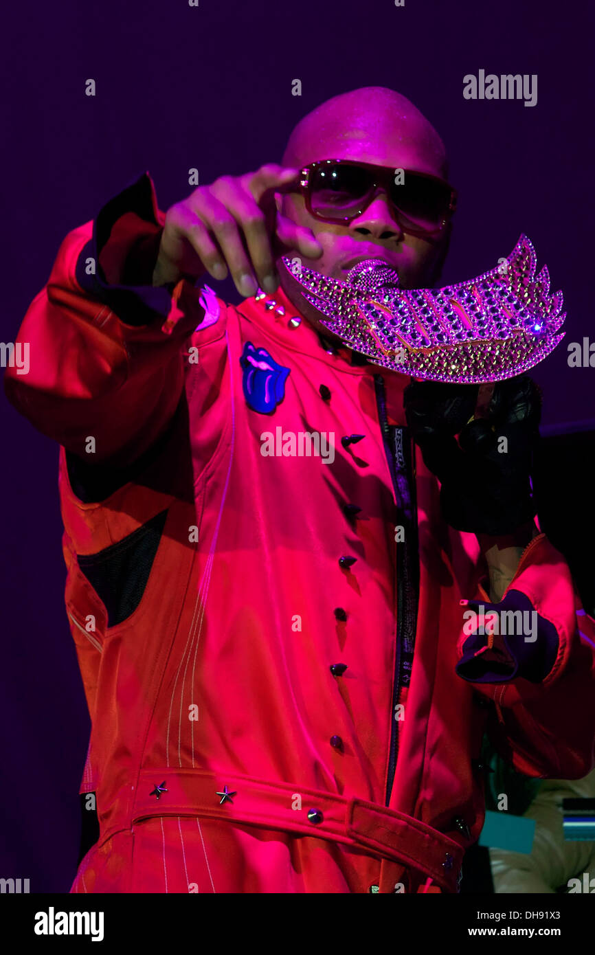 Flo Rida performing on stage at the Ricoh Coliseum Toronto, Canada - 28 ...