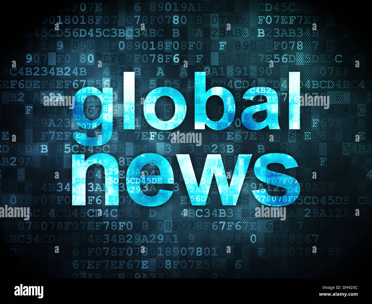 Global newspaper display hi-res stock photography and images - Alamy