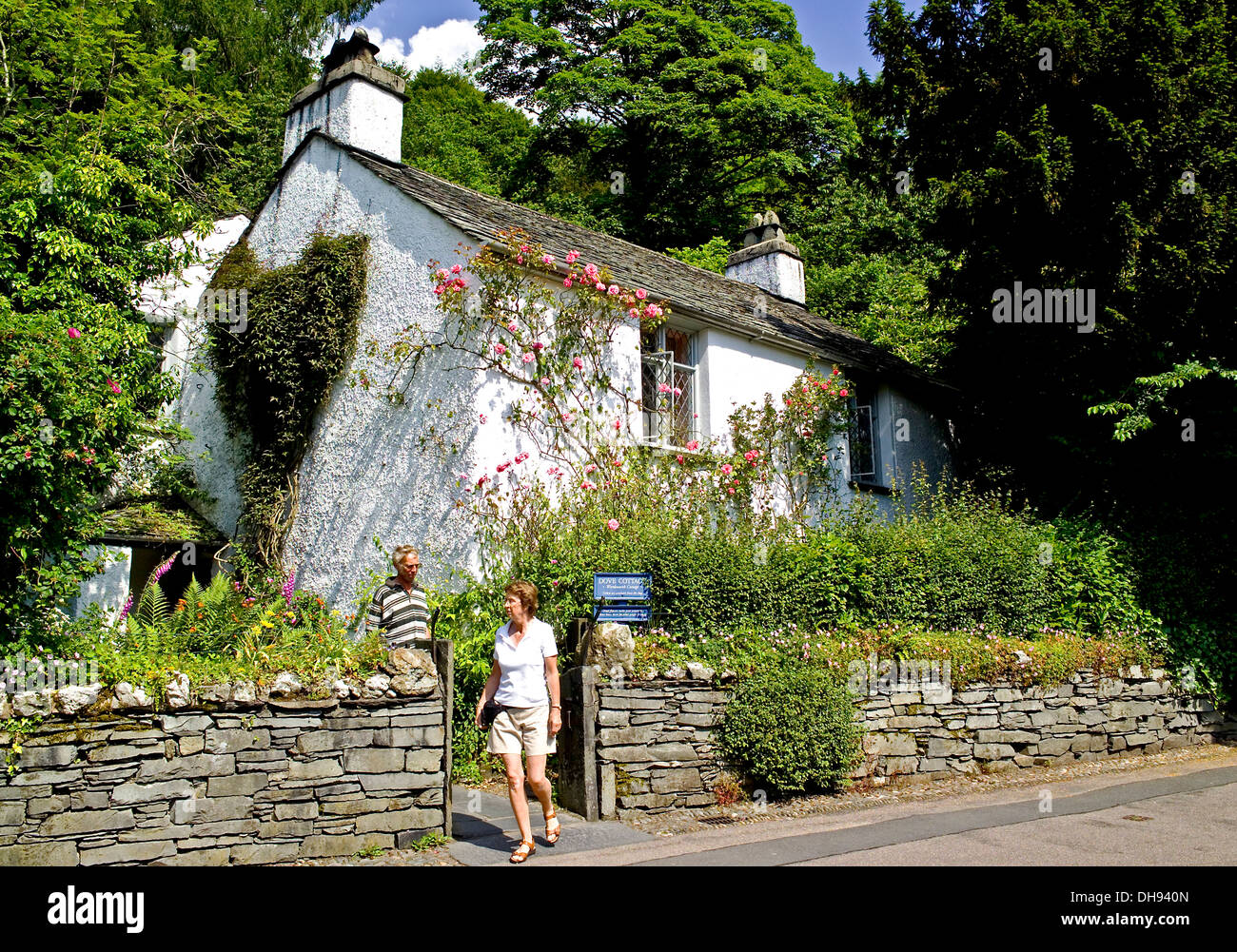 5165. Dove Cottage, Grasmere, Lake District, Cumbria, UK Stock Photo ...