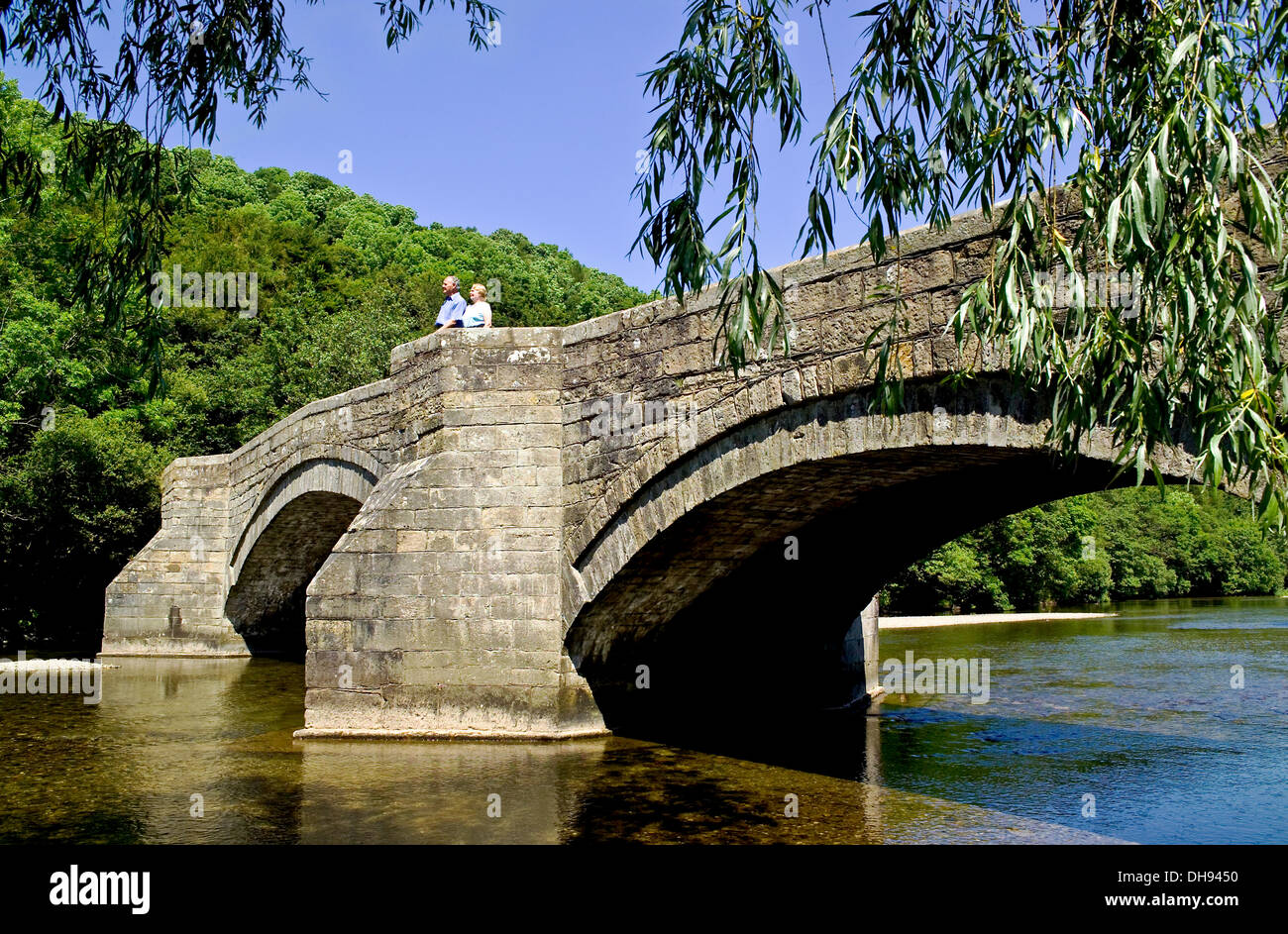 5118. Pooley Bridge, Ullswater, Lake District, Cumbria, UK Stock Photo ...