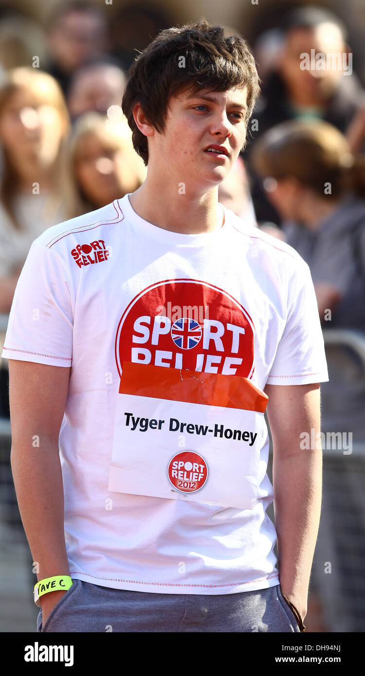 Tyger Drew-Honey Sainsbury's Sport Relief Mile 2012 - London London ...