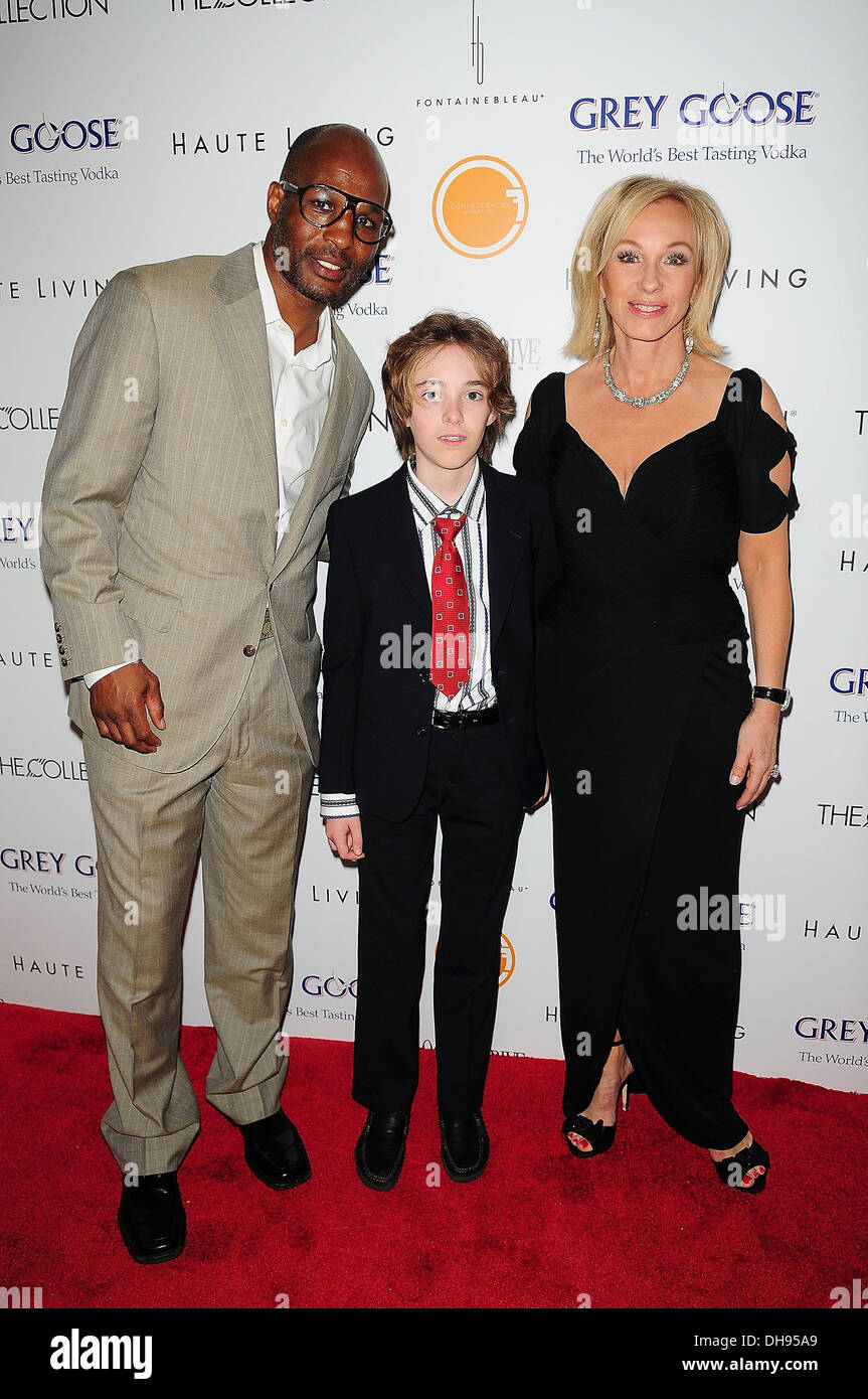 Bernard Hopkins Roy Black Jr and Lea Black attend Black's Annual Gala ...