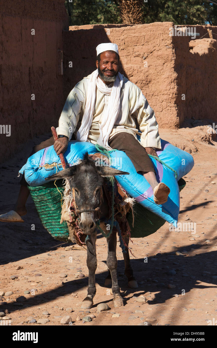 Donkey carrying heavy load hi-res stock photography and images - Alamy