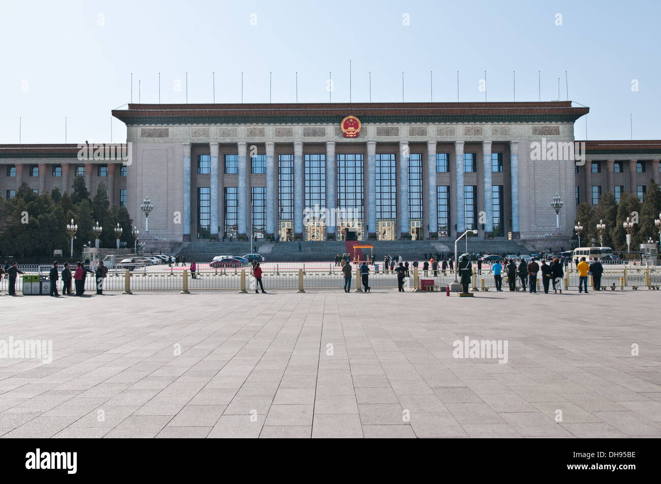 China beijing great hall of the people hi-res stock photography and ...
