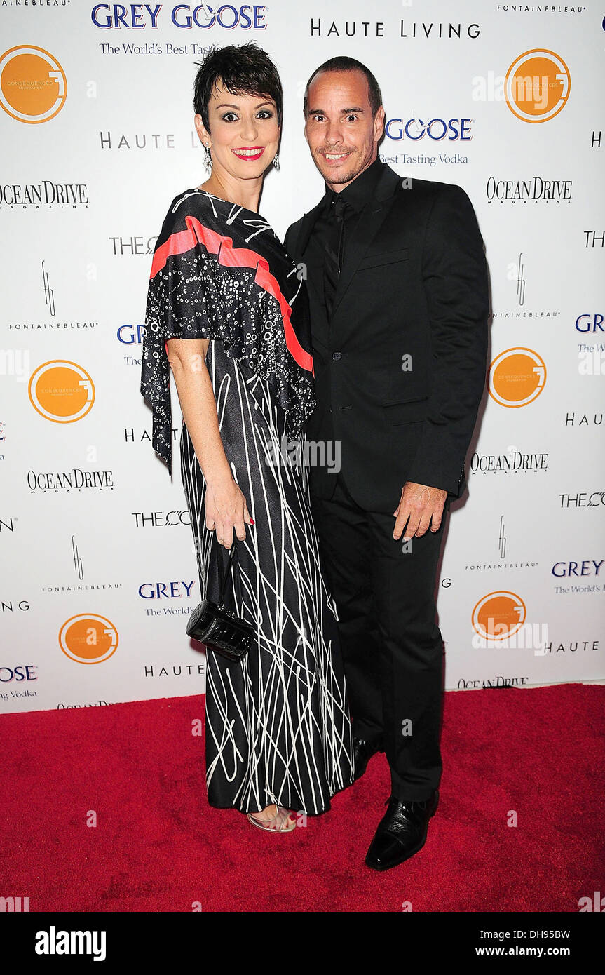 Belkys Nerey and Eduardo Marquez attend Black's Annual Gala 2012 ...