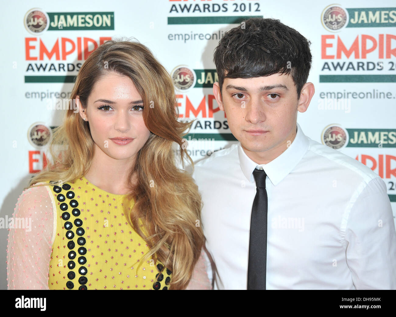 Craig Roberts and guest 2012 Jameson Empire Awards held at Grosvenor ...