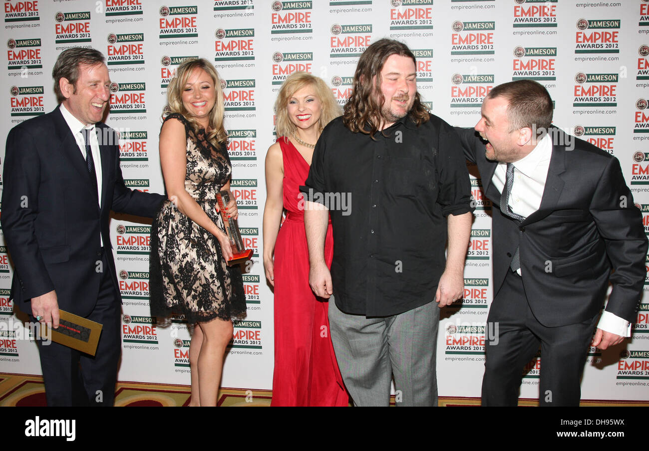 Claire Jones director Ben Wheatley and MyAnna Buring Best Horror winner ...