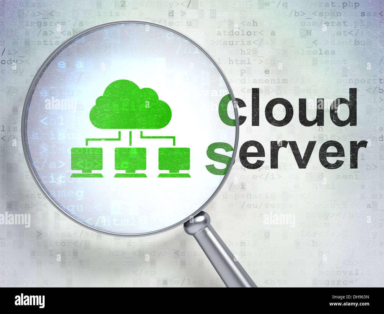 Cloud Network and Server Stock Photo - Alamy