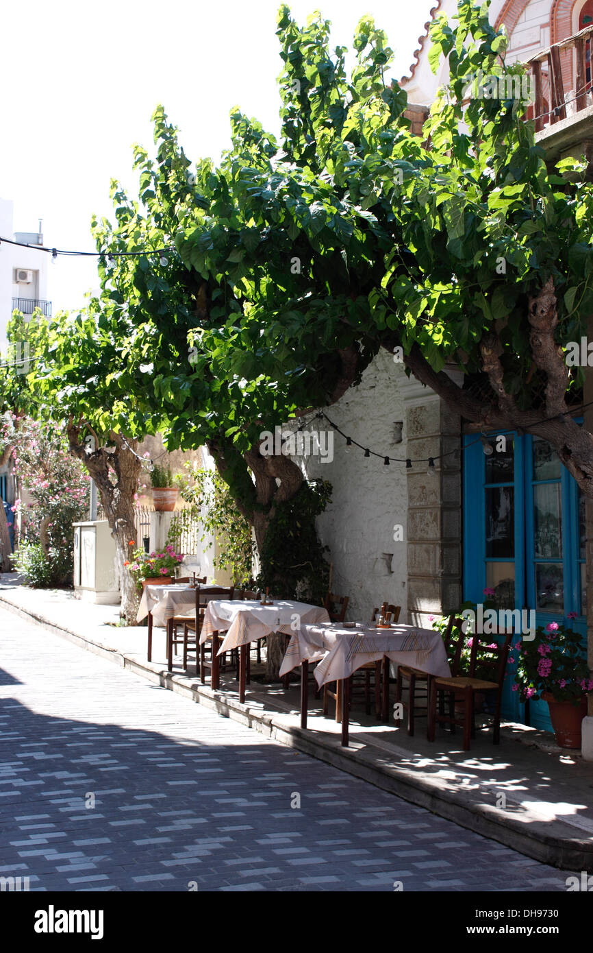 Agios nikolaos crete streets hi-res stock photography and images - Alamy