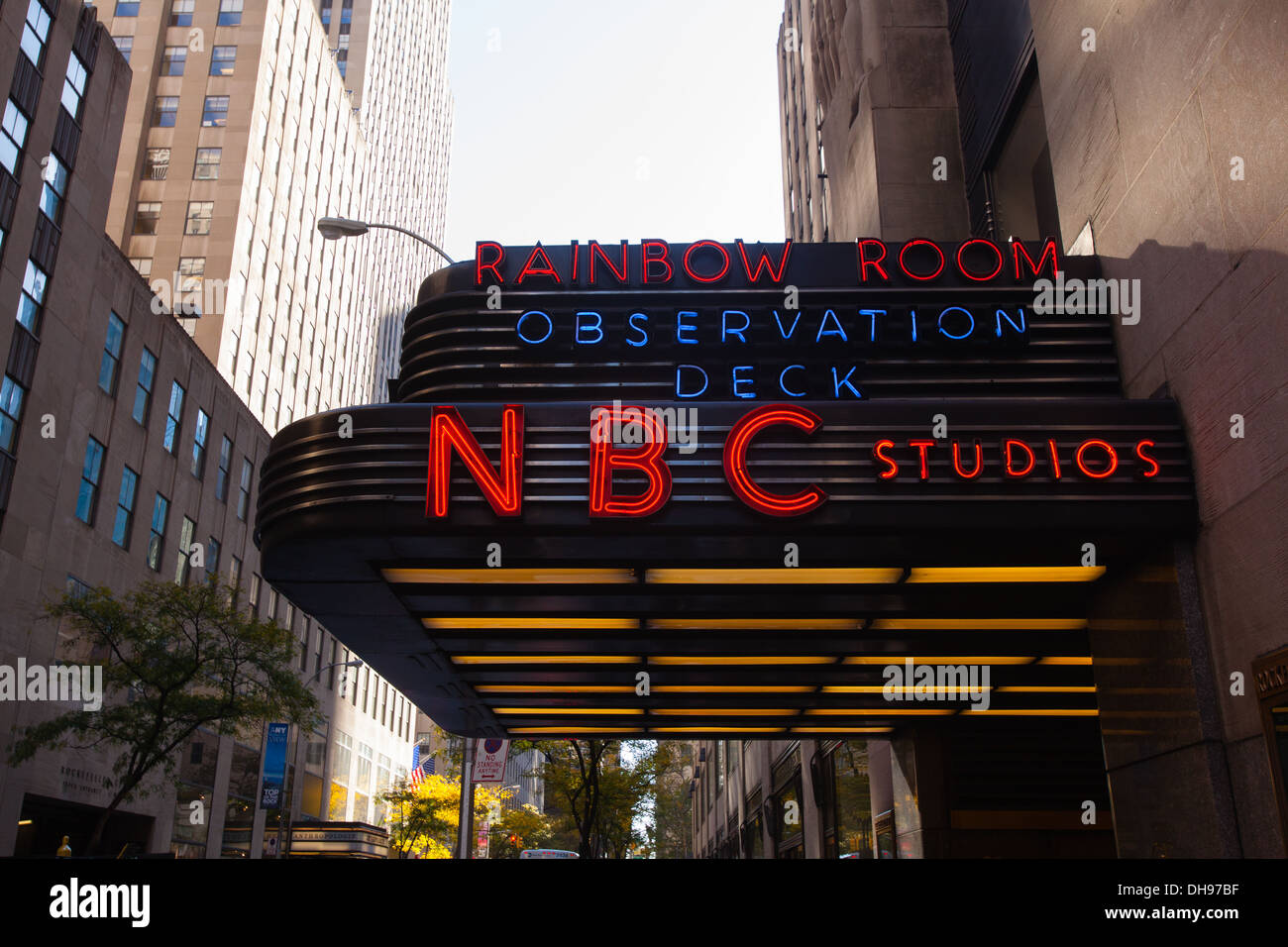 NBC Studios at the Rockefeller Center, New York City, United States of ...