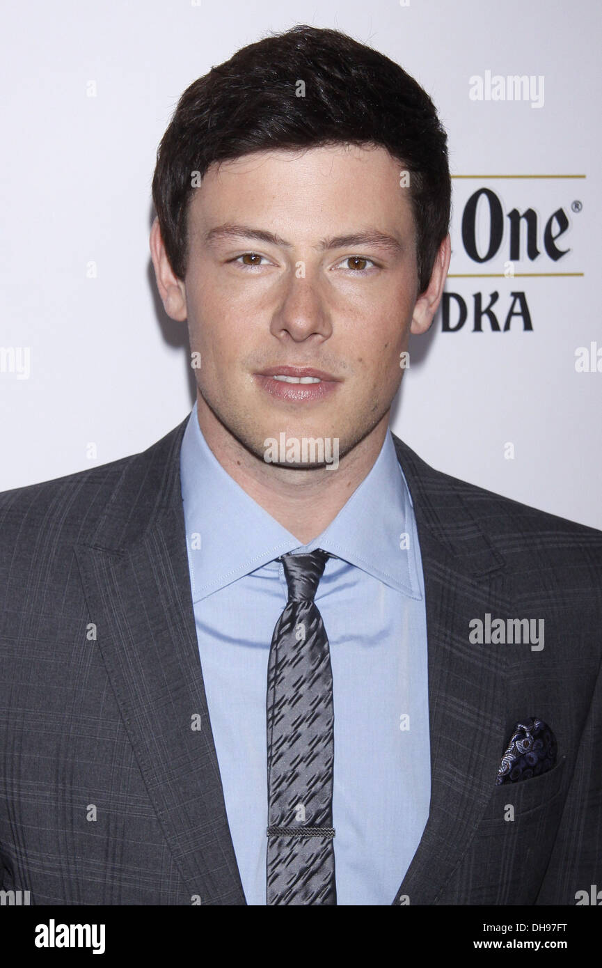 Cory Monteith 23rd Annual GLAAD Media Awards at Marriott Marquis Hotel ...