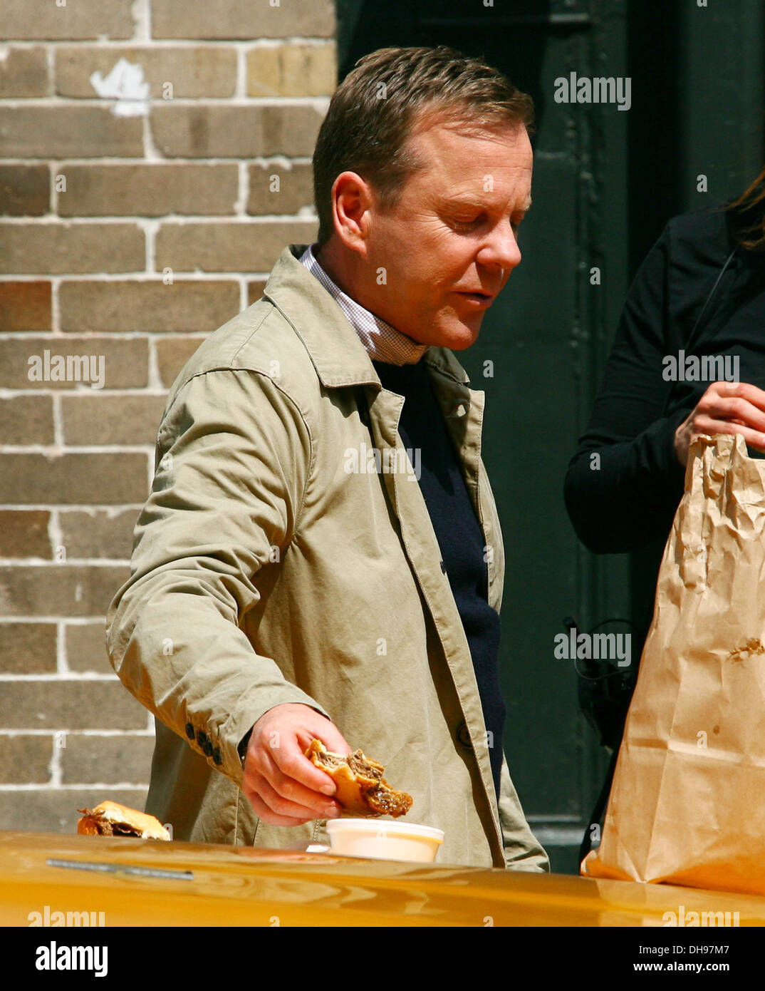 Kiefer Sutherland returns as Jack Bauer filming his upcoming movie "24 ...