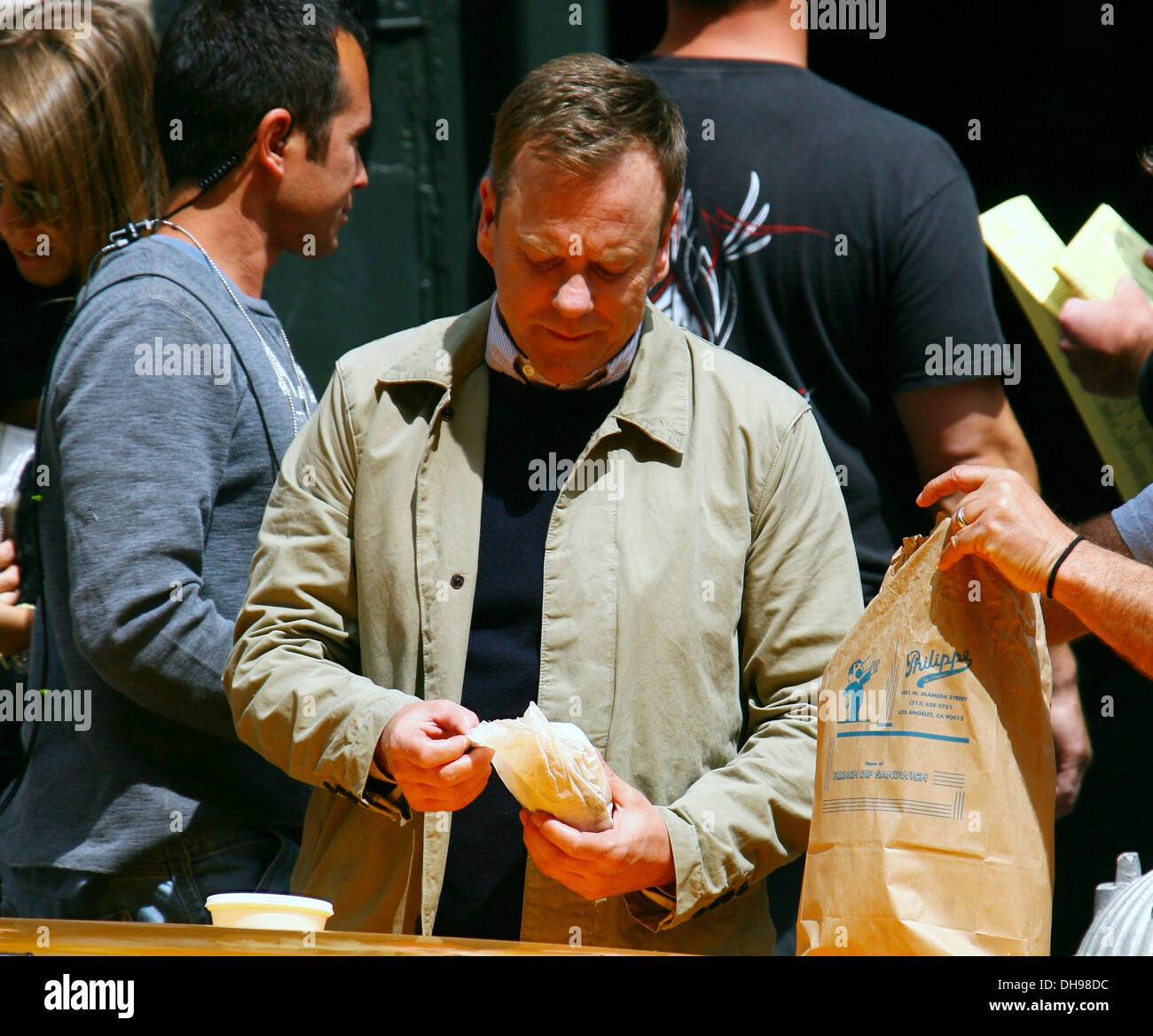 Kiefer Sutherland returns as Jack Bauer filming his upcoming movie "24 ...