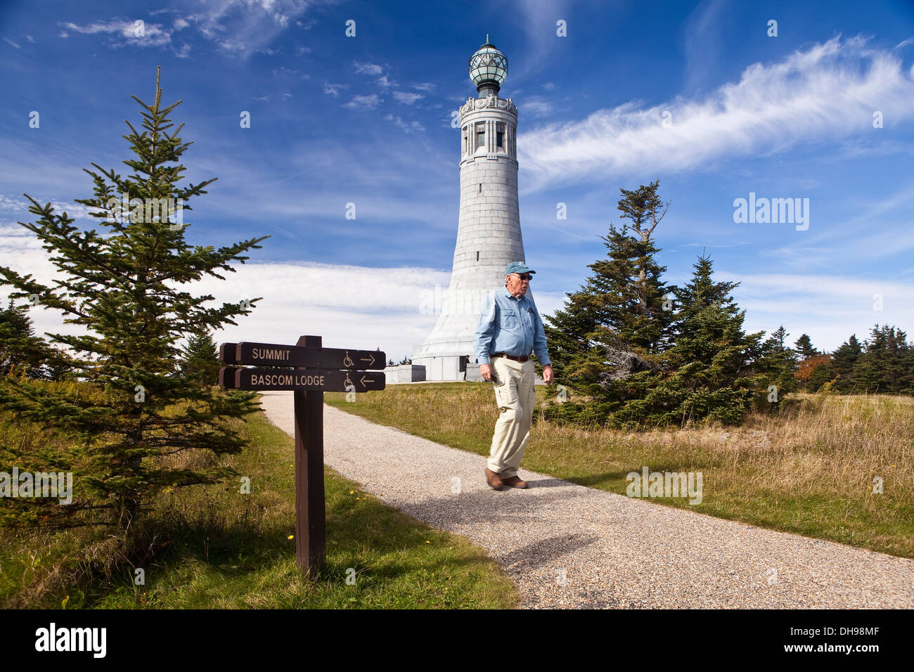 Massachusetts Veterans War Memorial Tower is pictured on Mount Greylock ...