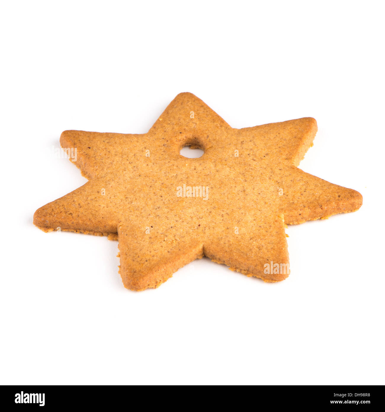 Christmas decoration: star shaped gingerbread Stock Photo - Alamy