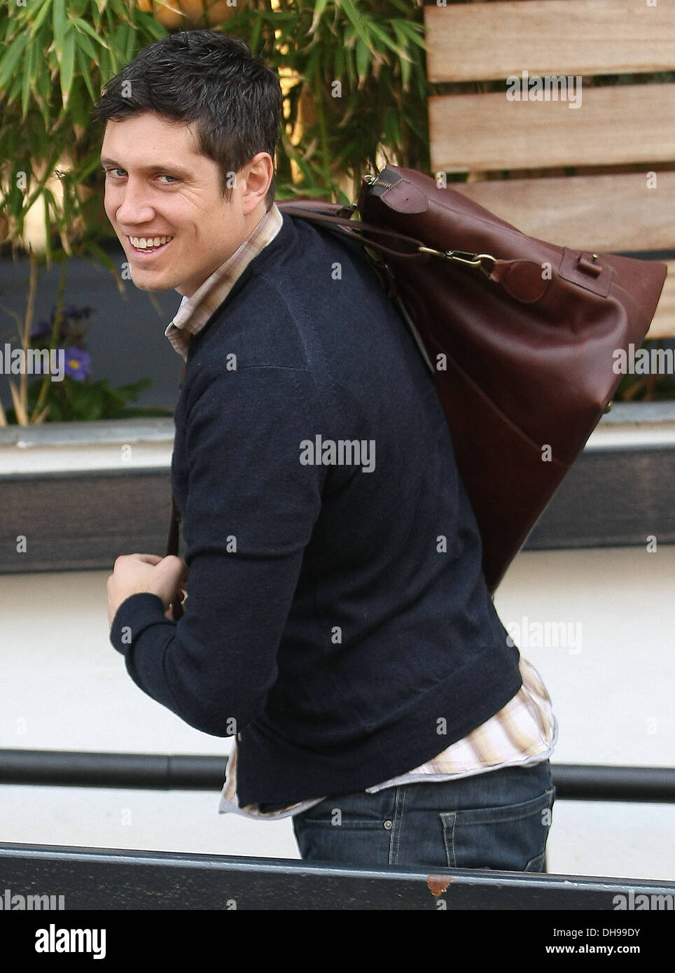 Vernon Kay at the ITV studios London, England - 30.03.12 Stock Photo ...