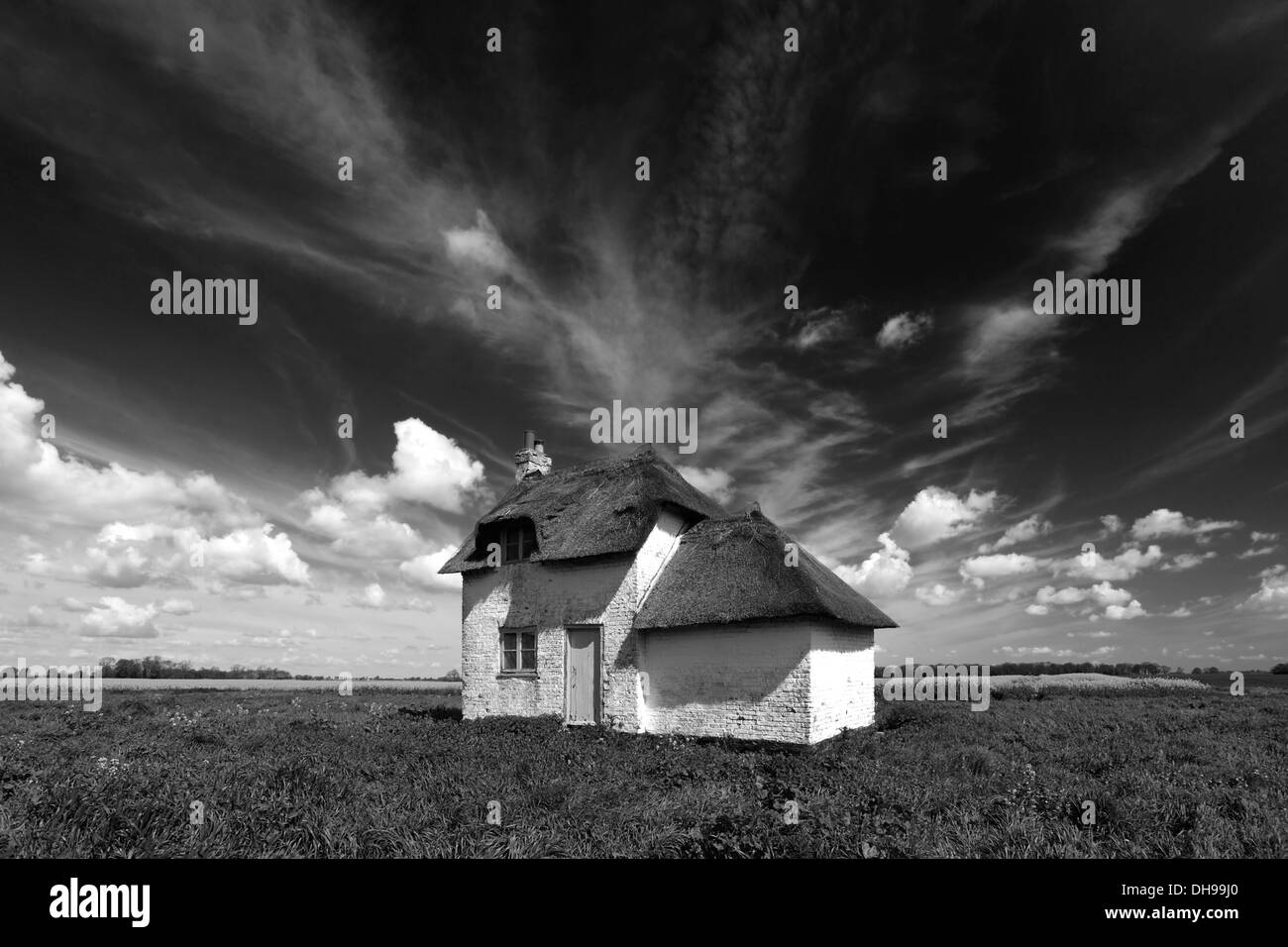 Uk landscape fens fenland hi-res stock photography and images - Alamy