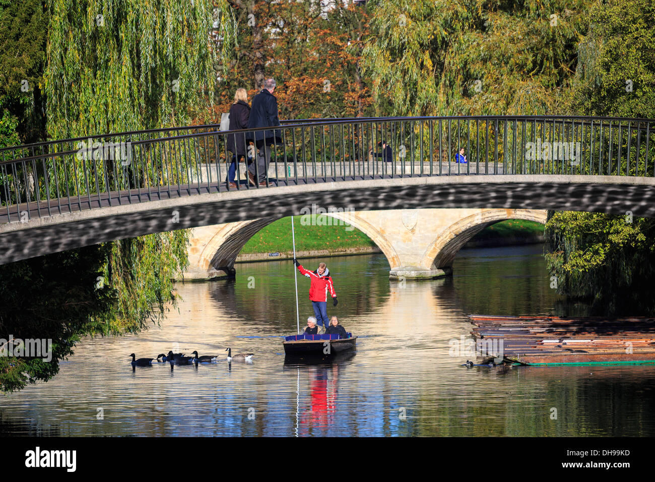 cambridge river cam england uk Stock Photo - Alamy