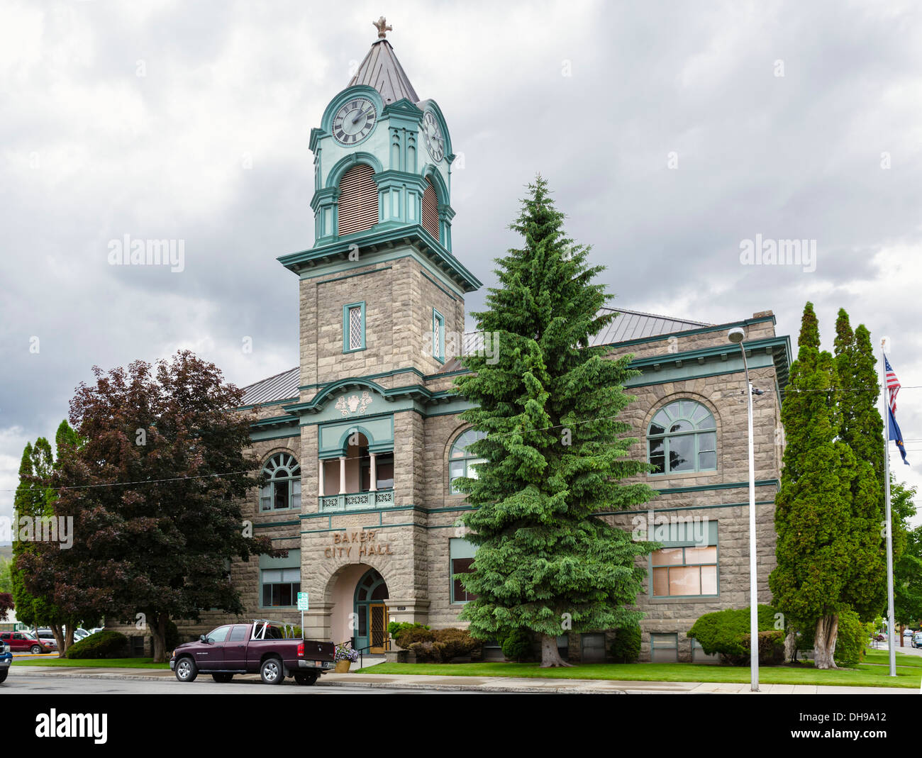City Hall in downtown Baker, Oregon, USA Stock Photo - Alamy
