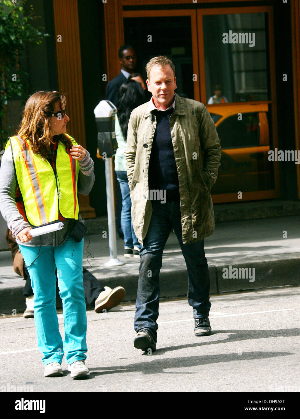 Kiefer Sutherland returns as Jack Bauer filming his upcoming movie "24 ...