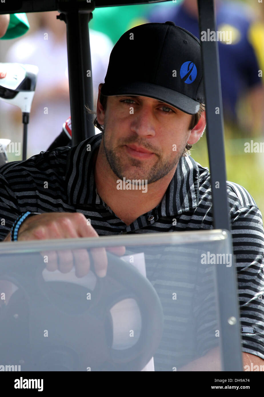 Aaron Rodgers 11th Annual Michael Jordan Celebrity Invitational Golf ...