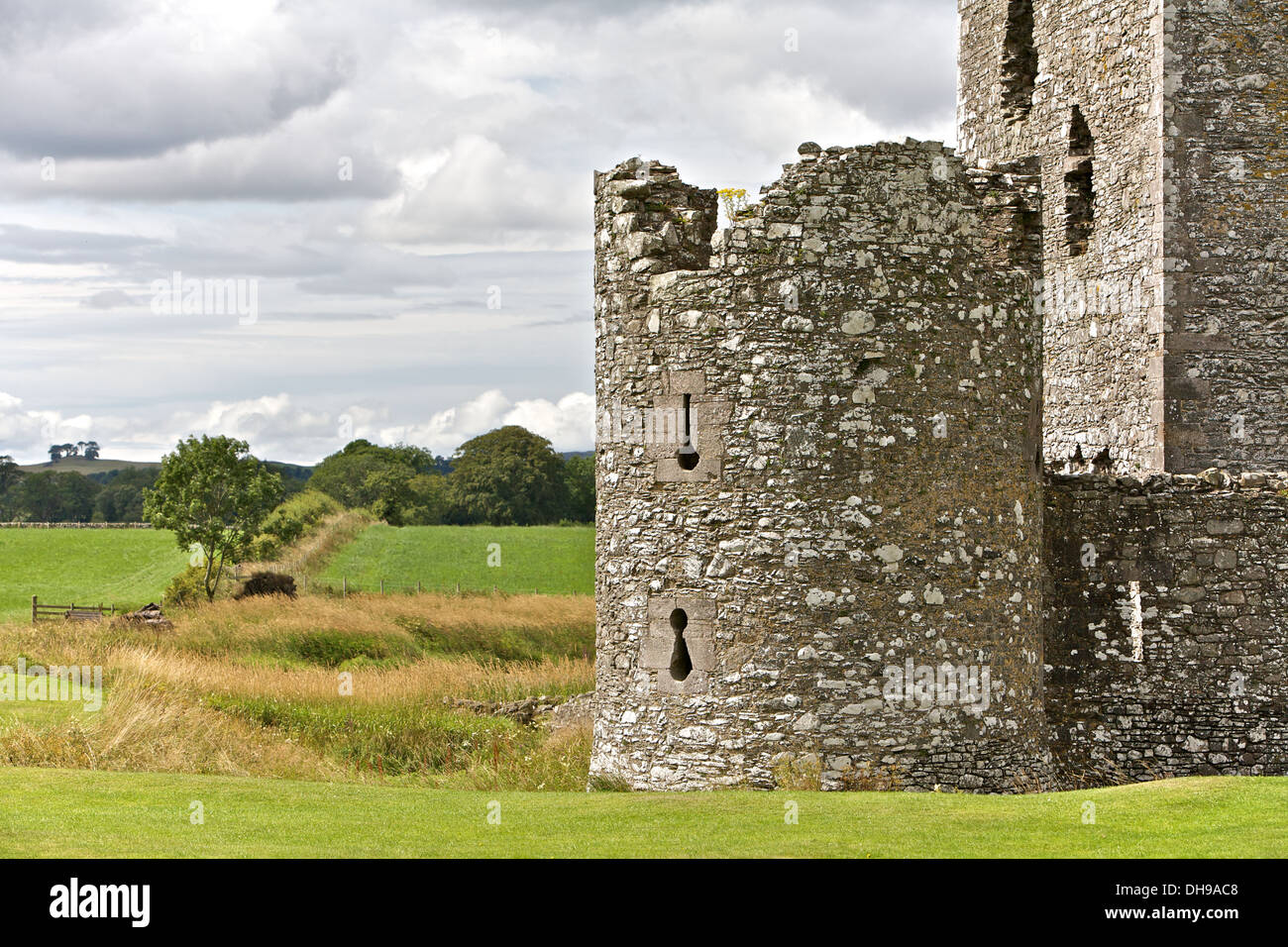 Castle ruins in Scotland Stock Photo - Alamy