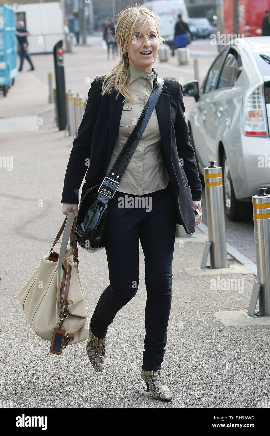 Fiona Phillips at the ITV studios London, England - 30.03.12 Stock ...